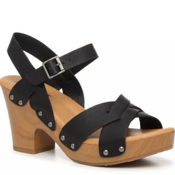 Kork-Ease | Shoes | Korks Bagley Sandal Black Leather Womens Sandals ...